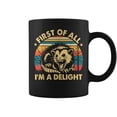 First Of All Im A Delight Retro Opossum Possum Coffee Mugs - Walmart.com