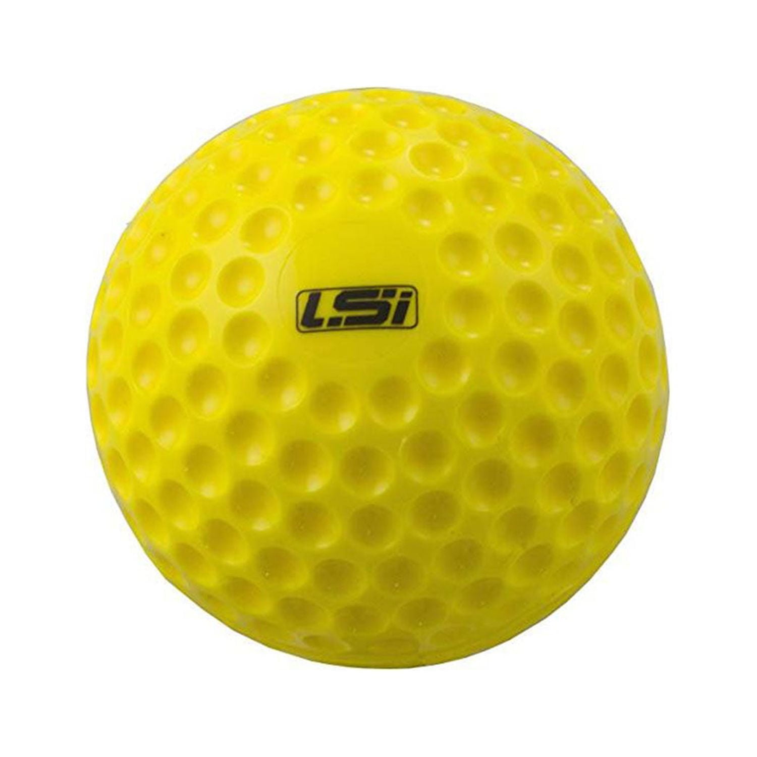 First Pitch Dimpled Pitching Machine Baseballs, Yellow (1 dozen ...