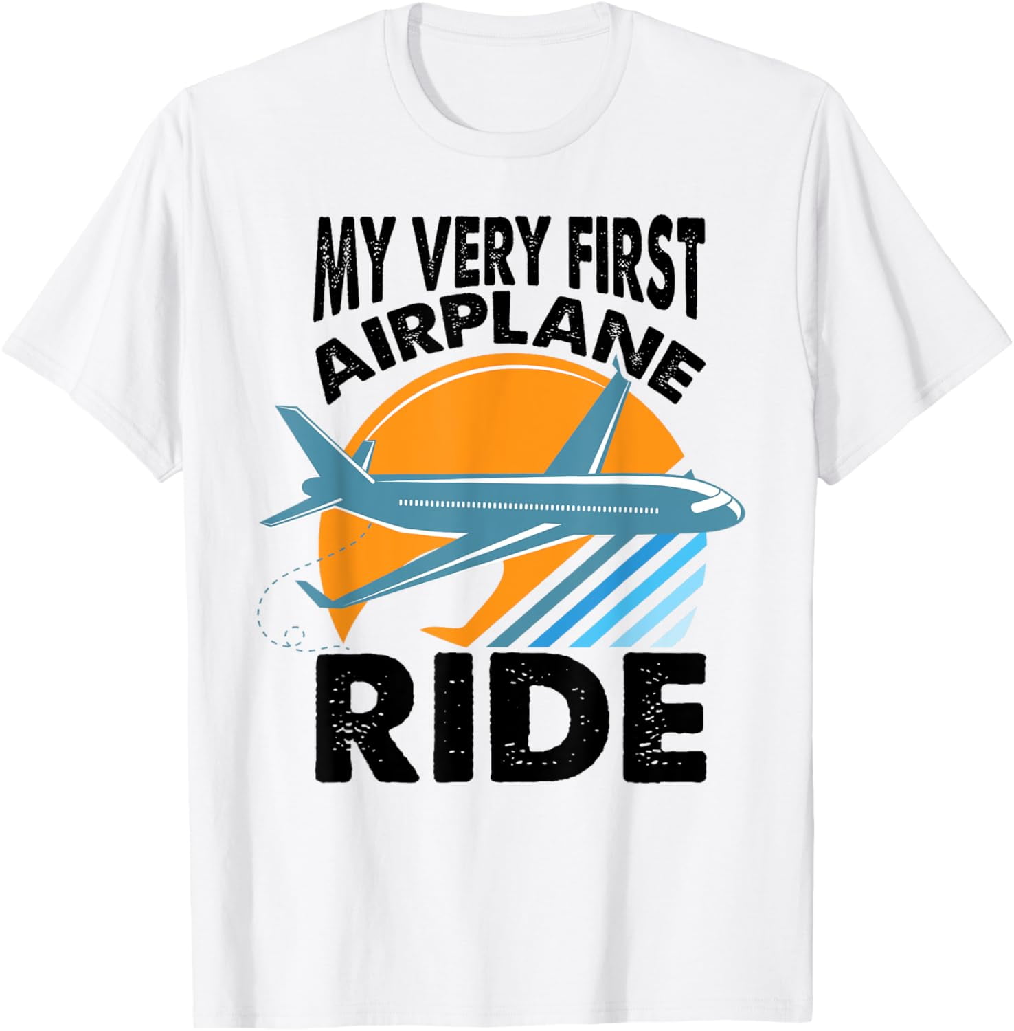 First Plane Flight - My Very First Airplane Ride - Funny T-Shirt ...