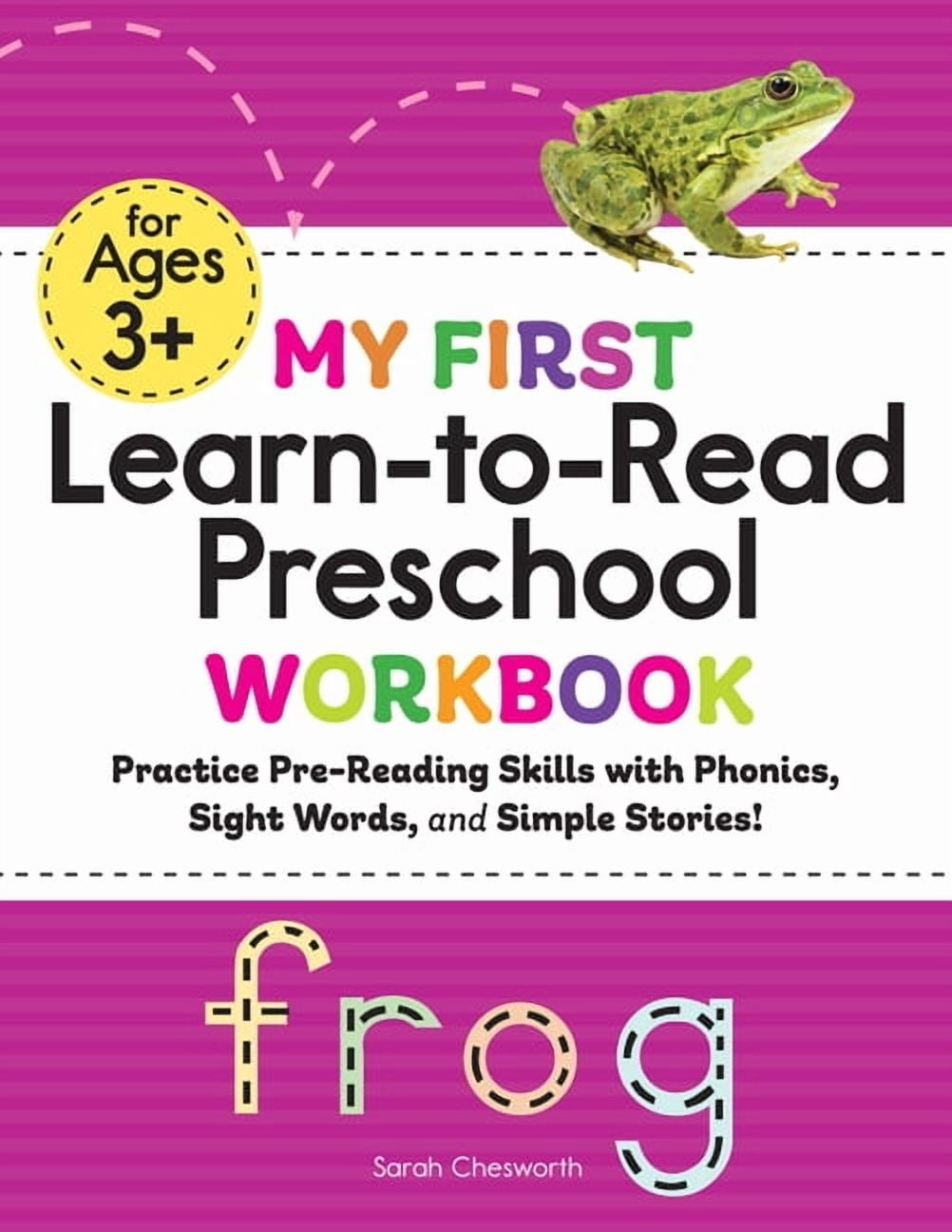 My First Preschool Skills Workbooks Practice Pre-Reading & Phonics ...