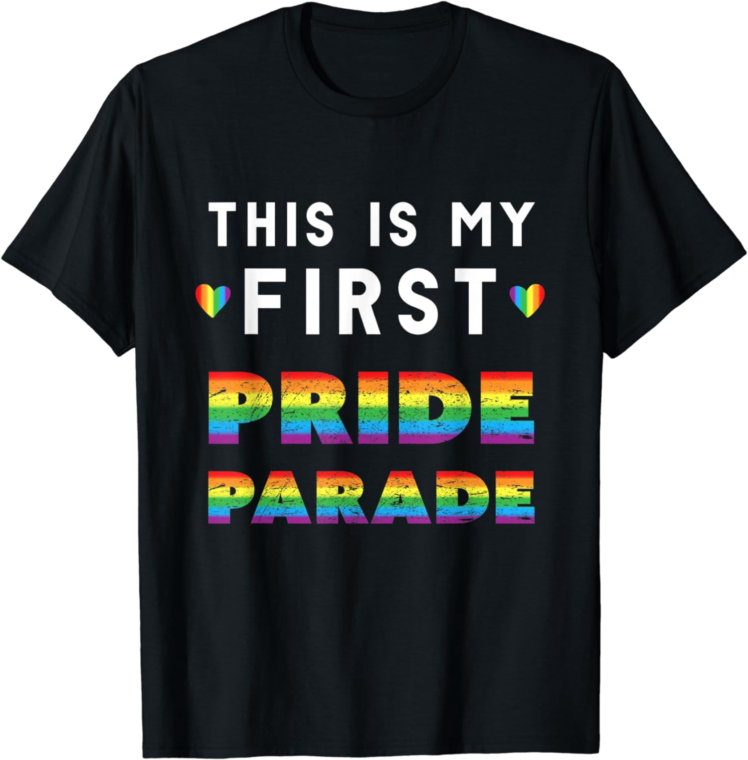 First Pride Parade Shirt For Any LGBT Supporter - Walmart.com