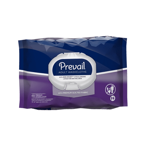 Prevail Premium Quilted Washcloths, 48 Count - Walmart.com