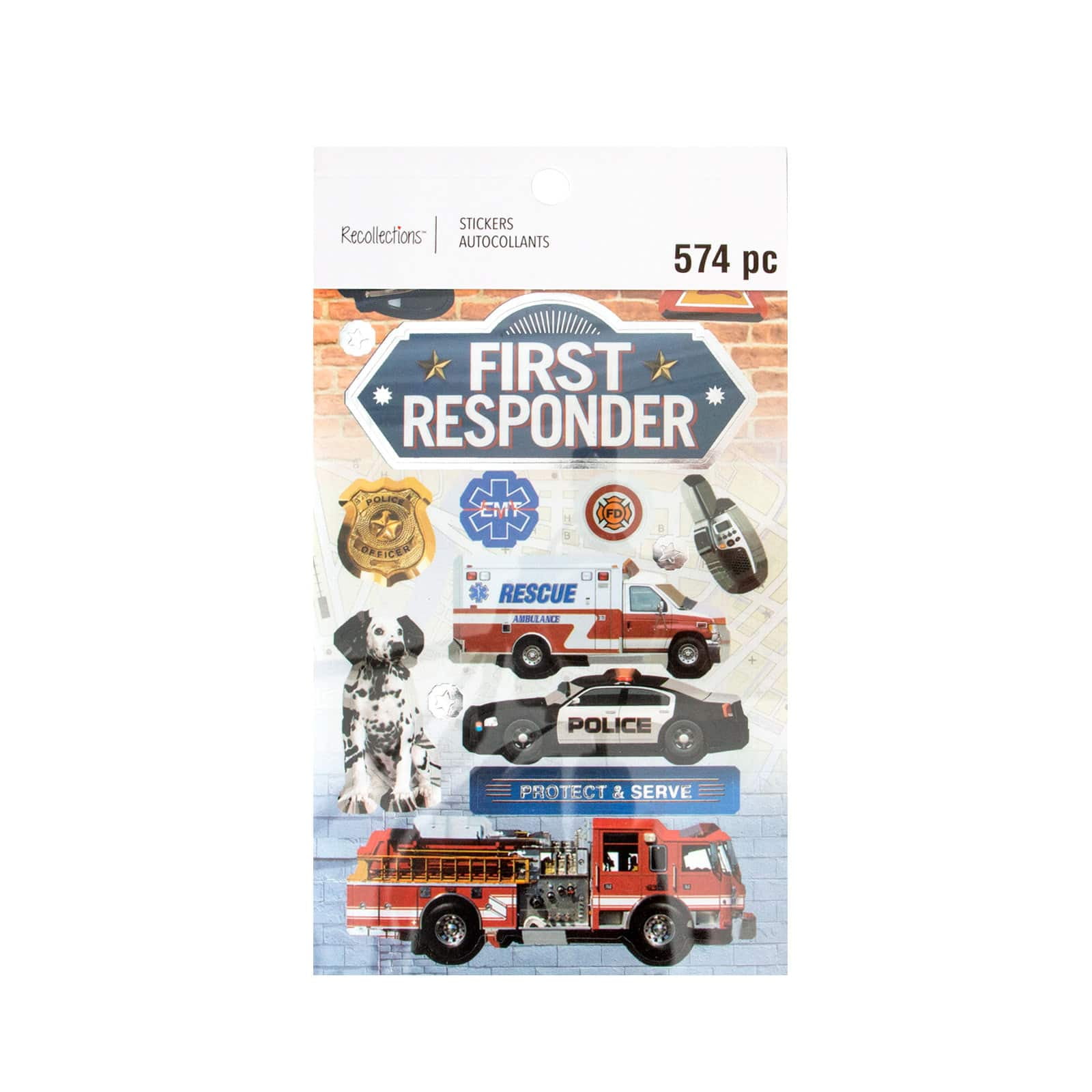 First Responder Stickers by Recollections™ - Walmart.com