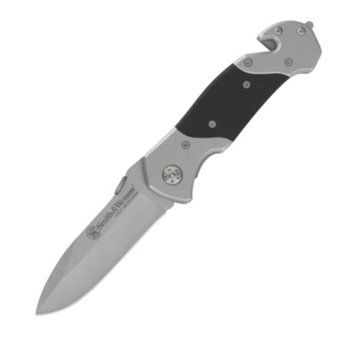 First Response Tactical Self-Defense Pocket Knife with Belt Clip and ...