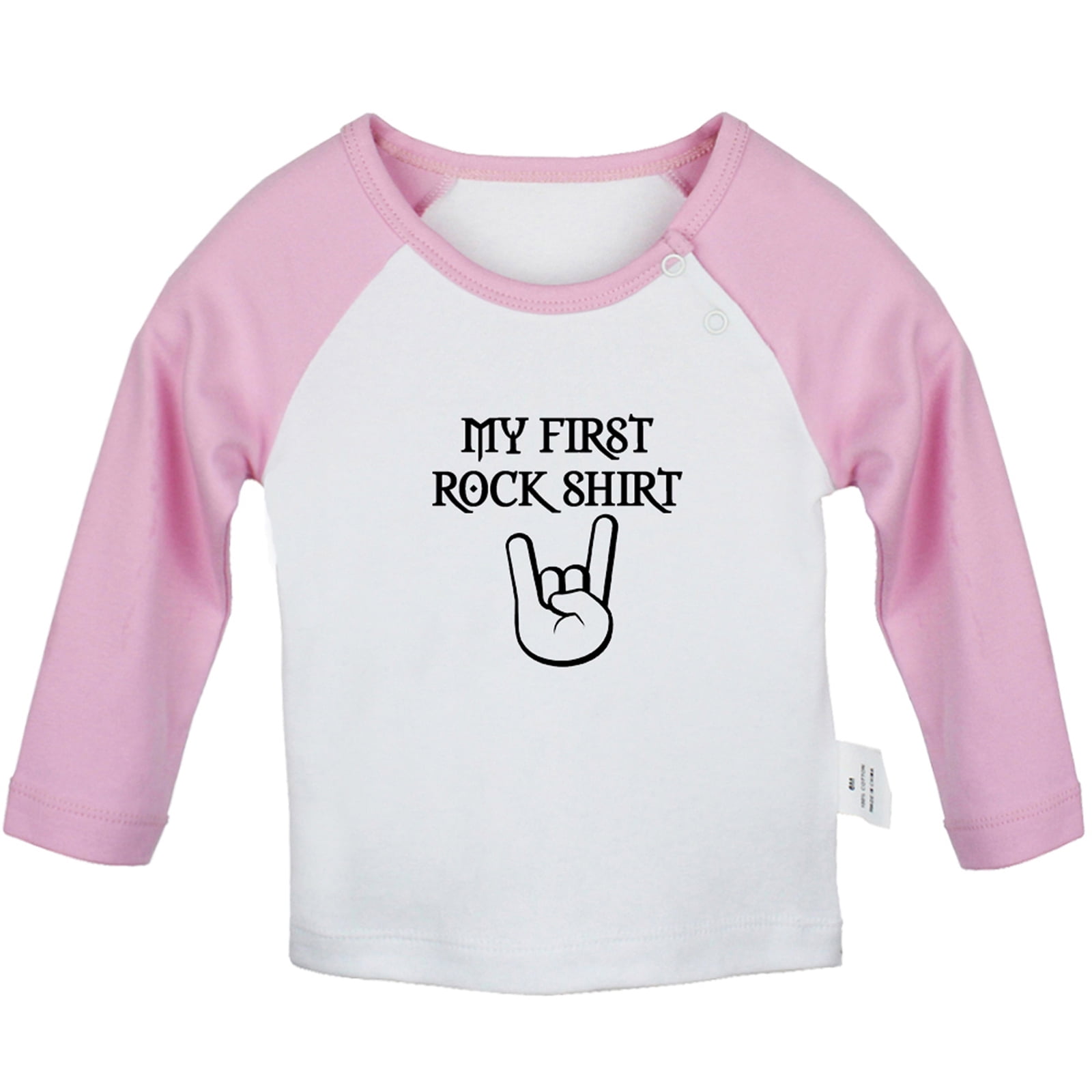 My First Rock Shirt Funny T shirt For Baby, Newborn Babies T-shirts ...