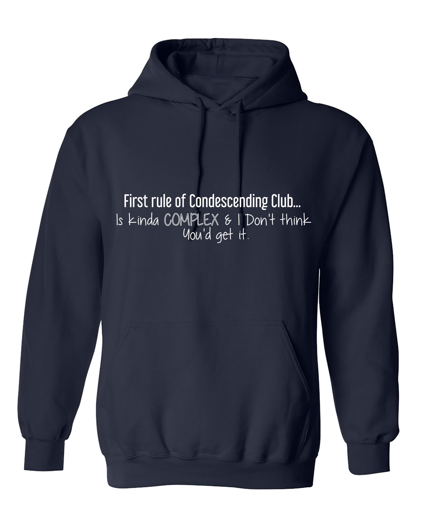First Rule Of Condescending Club... Is Kinda Complex & I Don't Think ...