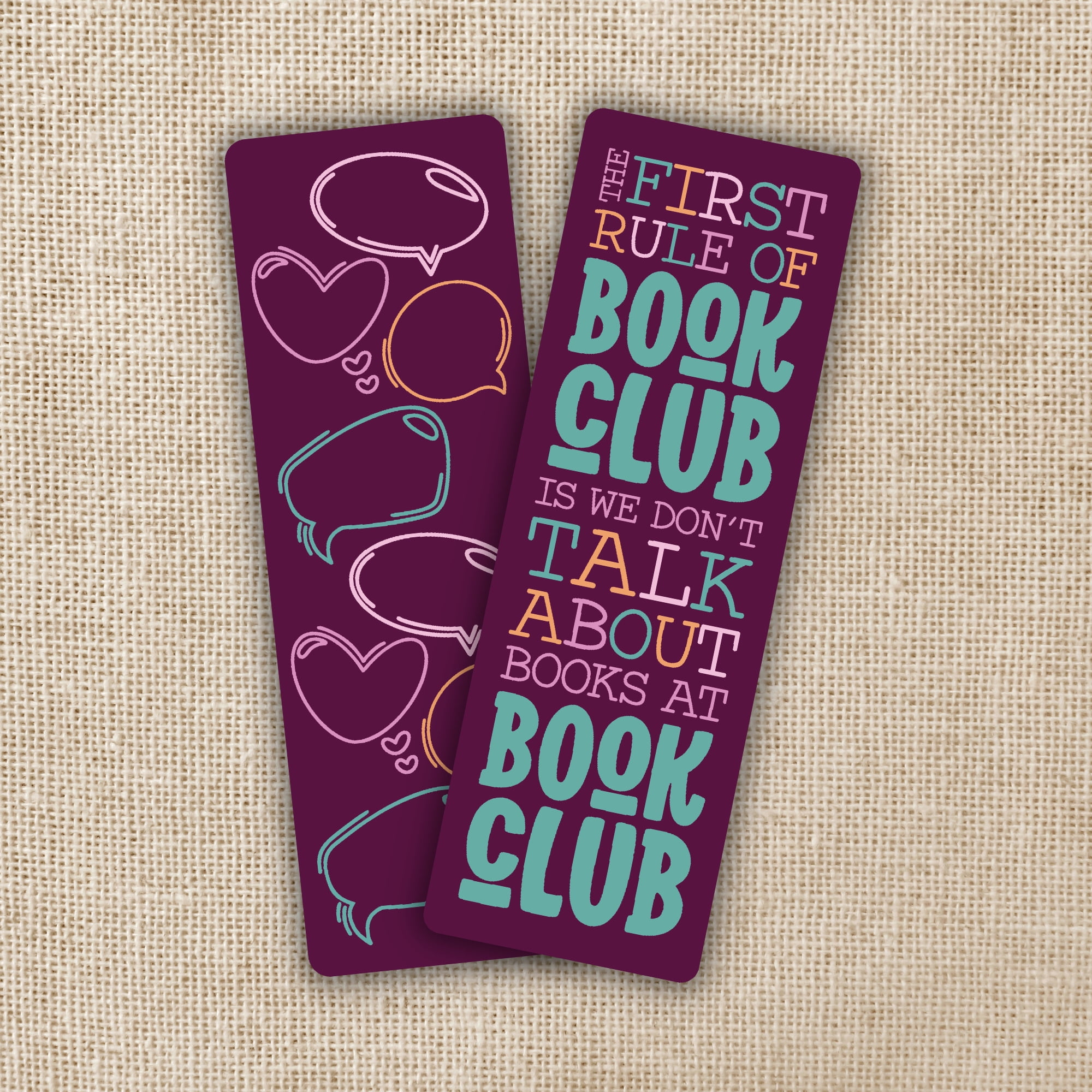 First Rule of Book Club Bookmark - Walmart.com