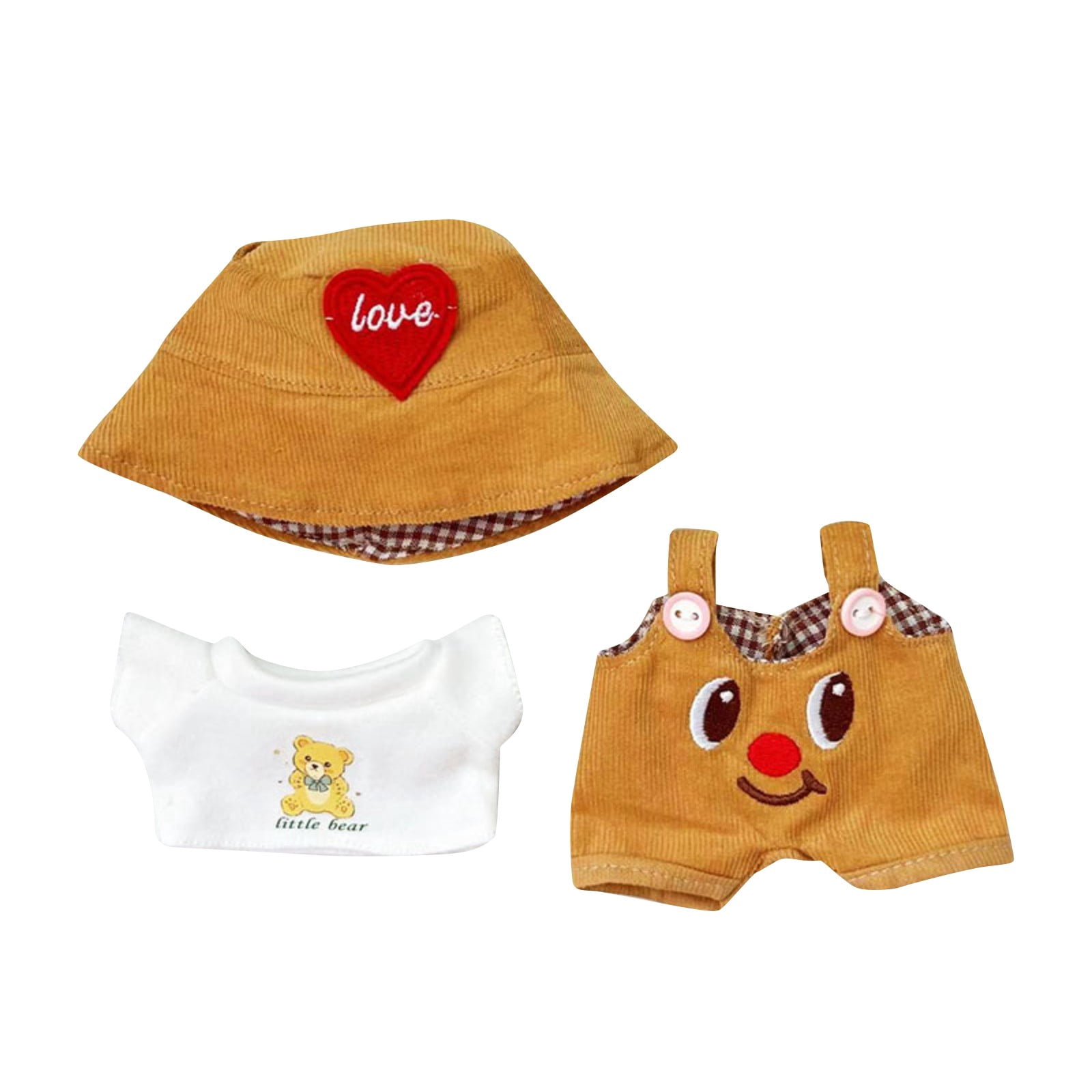 The First and Second Generation Baby Clothes 17Cm 17Cm Kawaii Bear Doll ...