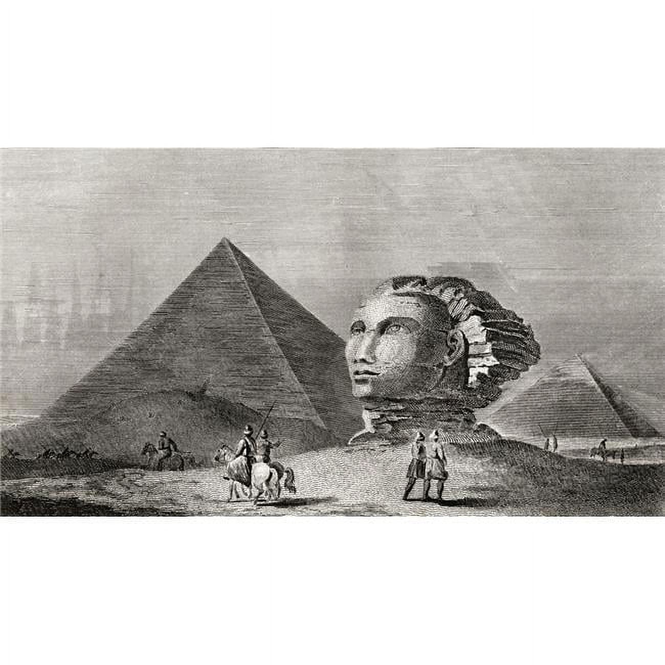 The First & Second Pyramid of Gizah, Ancient Memphis & Head of The ...