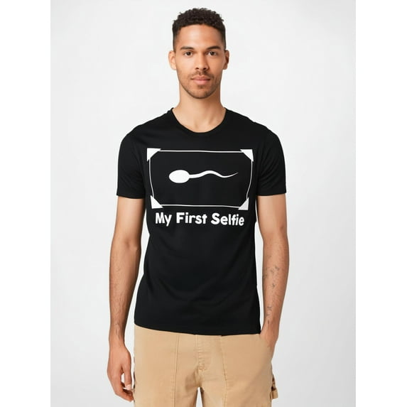 My First Selfie Funny imitation Premium T-shirt 229435 Funny Men's ...
