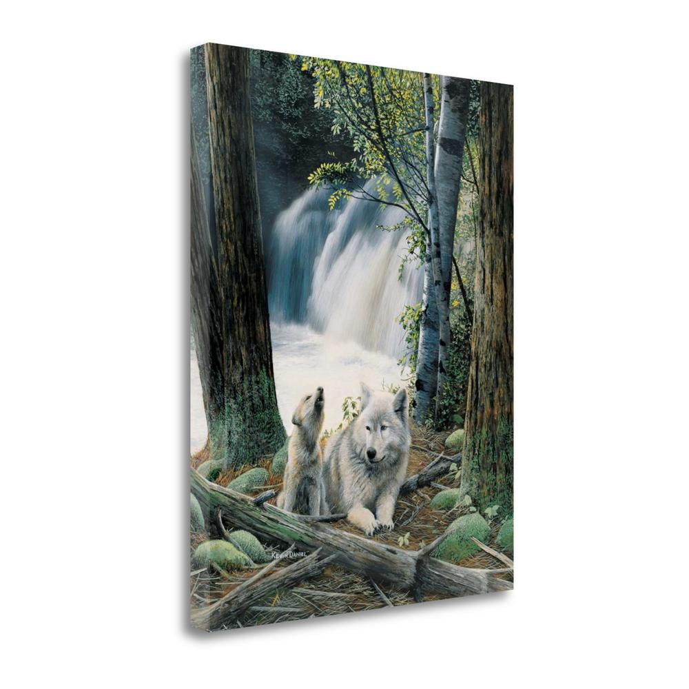 Tangletown Fine Art First Song By Kevin Daniel, Gallery Wrap Canvas ...
