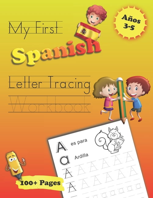 My First Spanish Letter Tracing Workbook: Traceable Practice Sheets ...