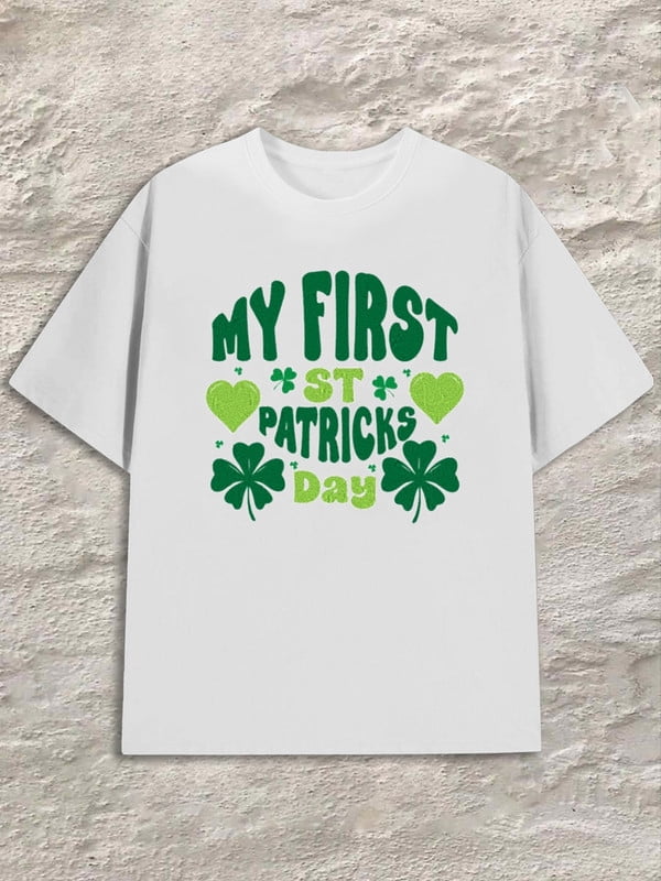 First St. Patrick's men's white perfect for summer outdoor activities ...