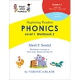First Step Phonics Level 1, Short E workbook - Walmart.com