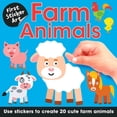 First Sticker Art: Farm Animals: Use Stickers to Create 20 Cute Farm ...