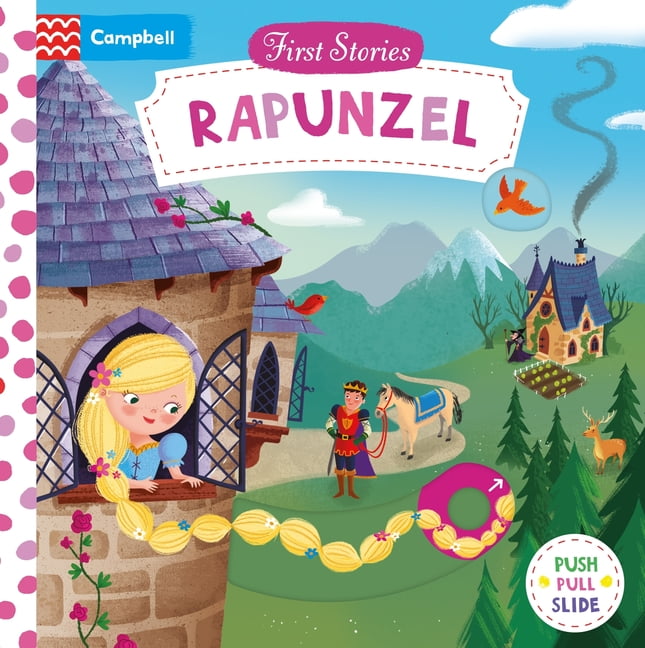 First Stories Rapunzel: A Push, Pull, Slide Book, (Board Book) - Walmart.com