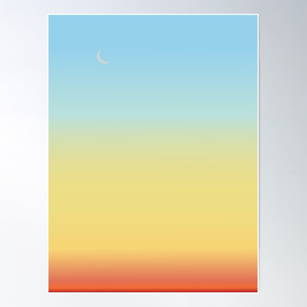 First Sunshine Of The Year Poster Wall Art, Modern Wall Decor For ...