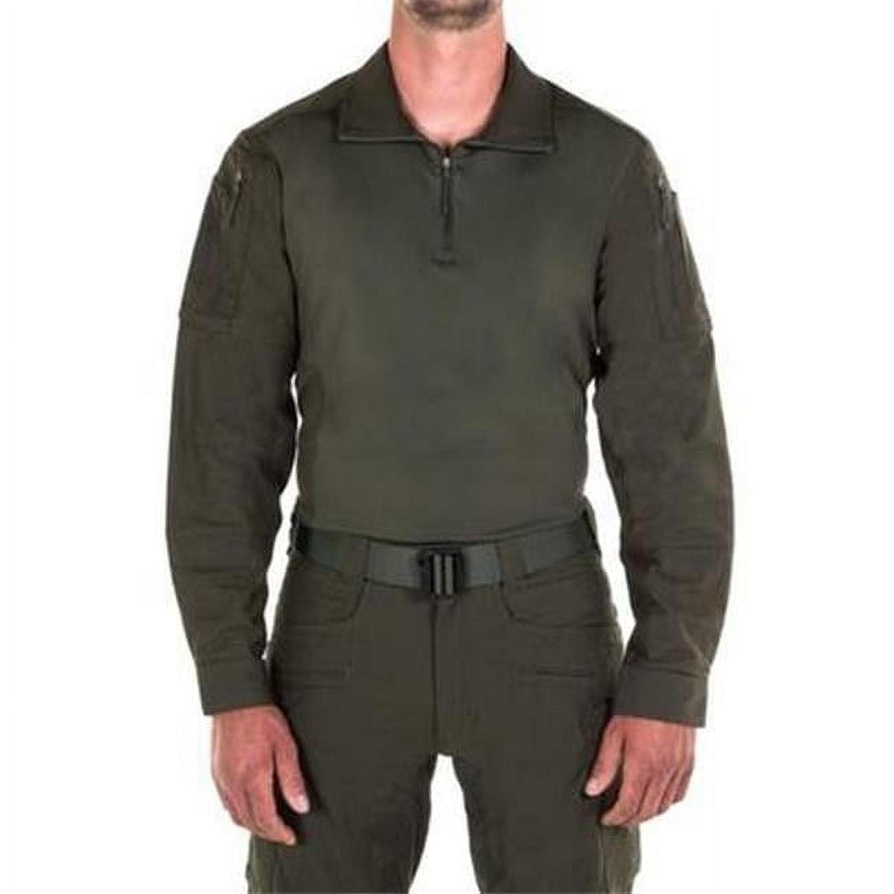 First Tactical 111004-830-M-R Men's Defender Ls Shirt Od Green M ...
