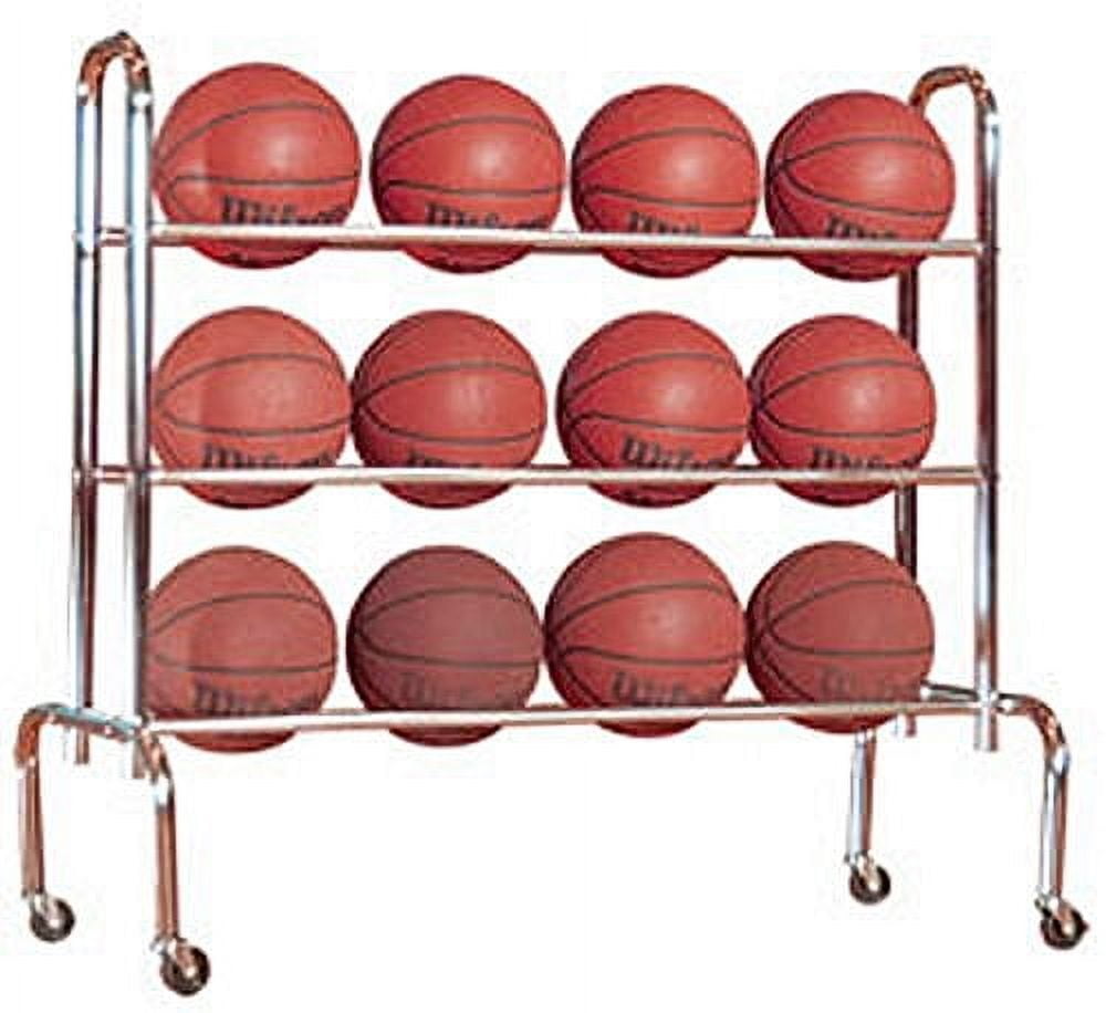 First Team Economy 12 Basketball Carrier Storage Rack - Walmart.com