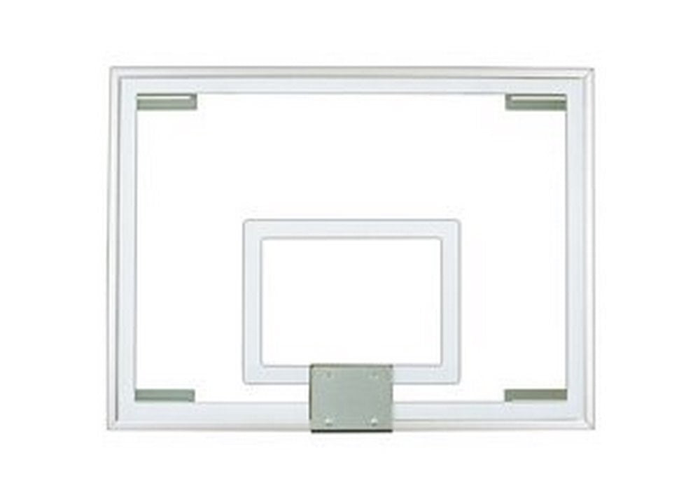 First Team FT231 Tempered Glass 40 X 54 in. Glass Backboard44; Black ...