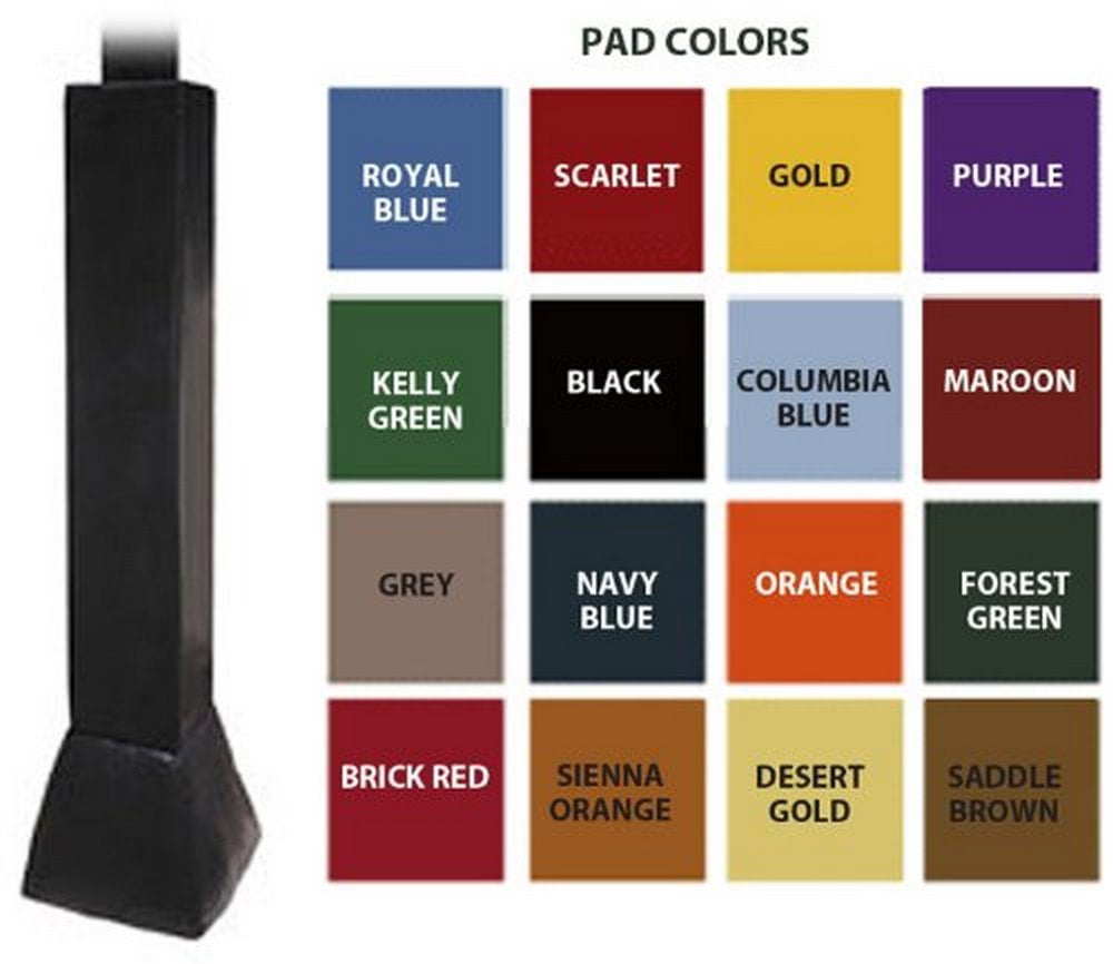 First Team FT79 Foam-Vinyl Deluxe Pole Pad for 6 in. Crank Adjust Poles ...