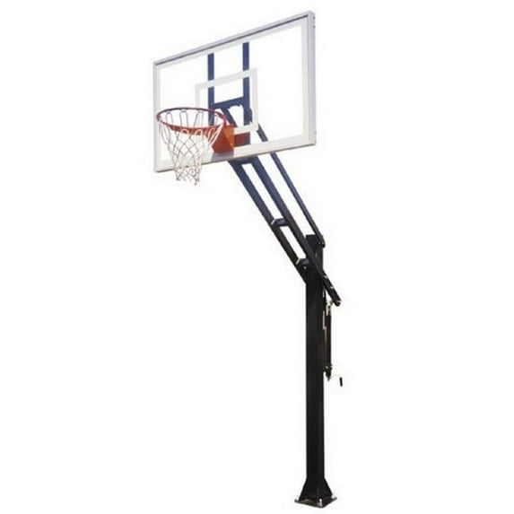 First Team Force Pro In-Ground Basketball Hoop with 60 Inch Glass ...