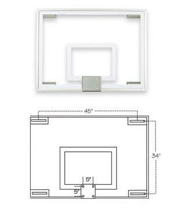 First Team Gymnasium Glass Basketball Backboard - FT231 - Walmart.com