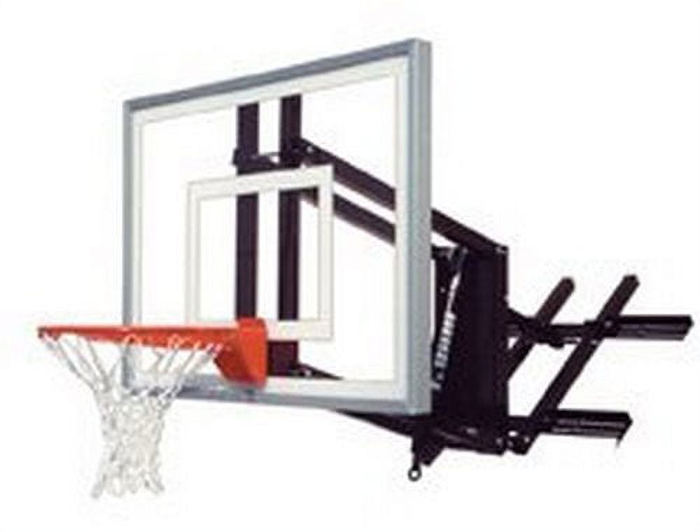 First Team RoofMaster II Adjustable Basketball System, Black, 36x48 ...