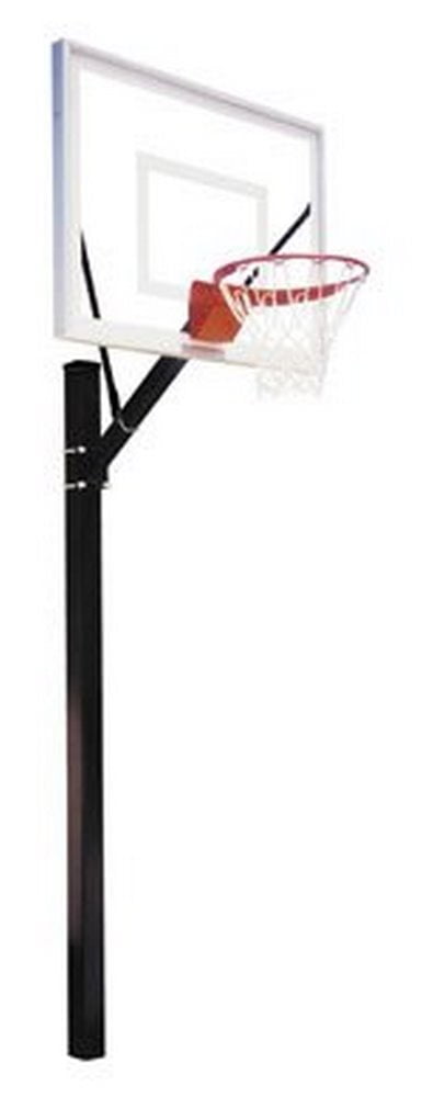 First Team Sport III Steel-Acrylic In Ground Fixed Height Basketball ...