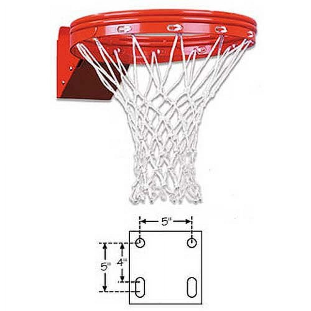 First Team Super-Duty Double Rim Flex Basketball Rim - 5 x 5 and 4 x 5 ...
