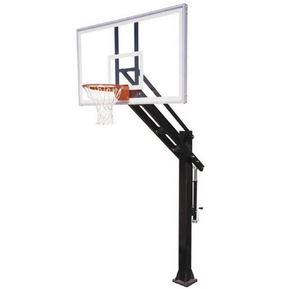 First Team Titan Supreme In-Ground Basketball Hoop with 72 Inch Acrylic ...