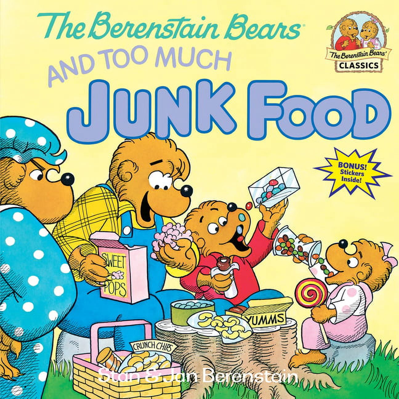 First Time Books The Berenstain Bears and Too Much Junk Food ...
