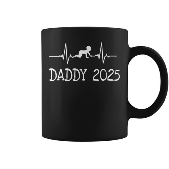 First Time Father For New Dad Expecting Daddy 2025 Coffee Mu - Walmart.com
