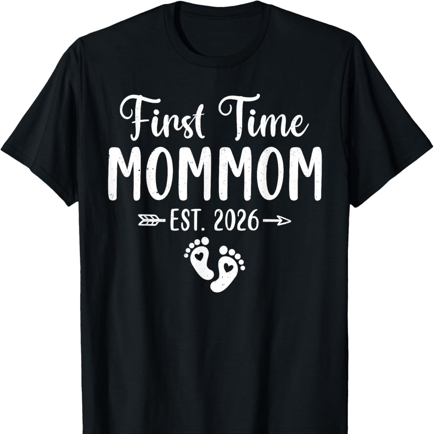 First Time Mommom Est 2026 Family Matching T-S1Hirt - Walmart.com