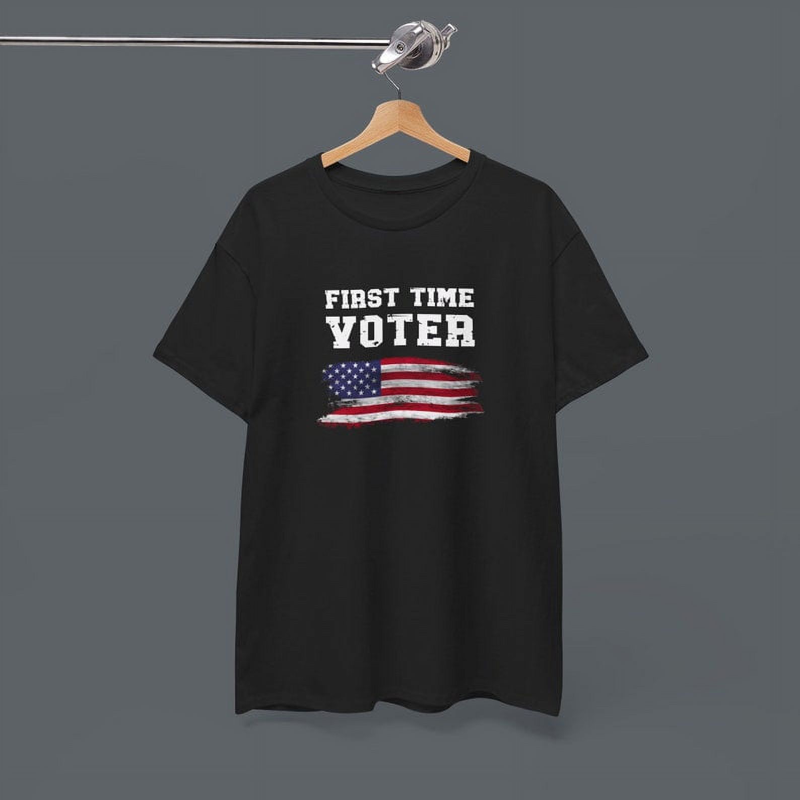 First Time Voter, American Flag, USA, Vote, Patriotic, Election Shirt ...