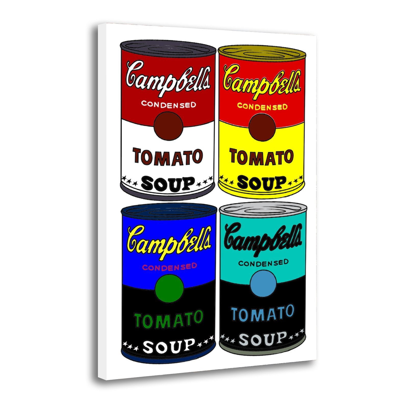 The First Tomato Campbell's Soup Can Poster Home Decor Poster Wall Art ...