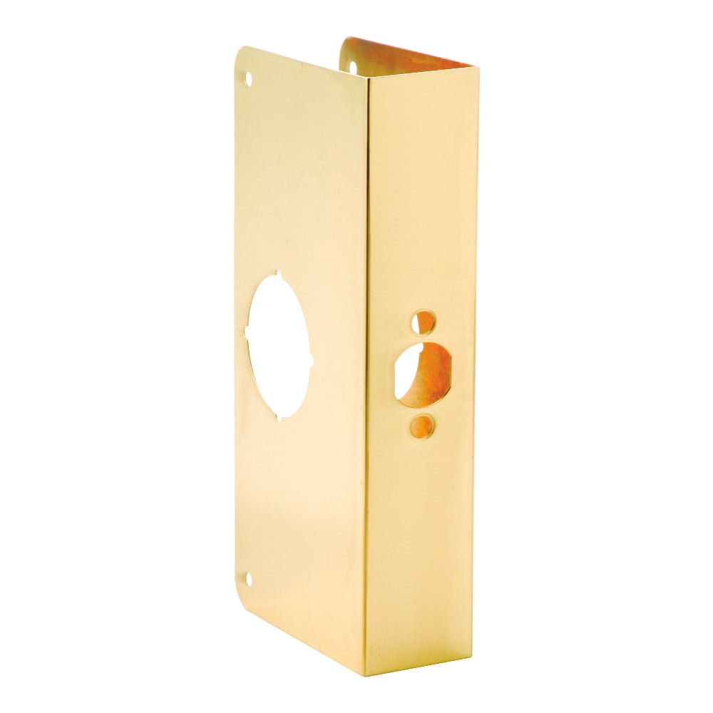 Belwith Products 2004-PB 9 in. Polished Brass Door Reinforcer - Walmart.com