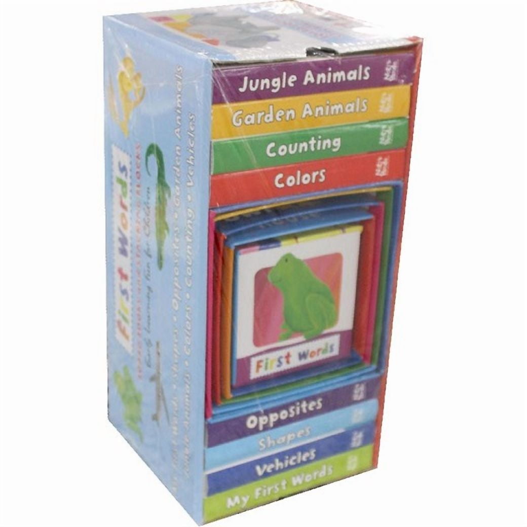 First Words: Board Books and Stacking Blocks (My First Words/Shapes ...