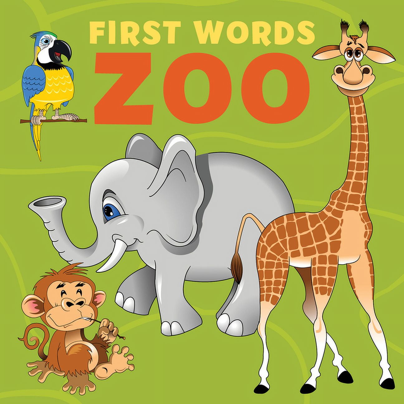 First Words First Words: Zoo, (Board Book) - Walmart.com
