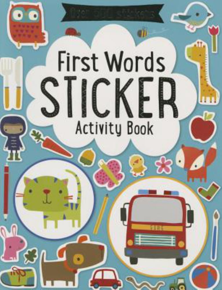 First Words Sticker Activity Book (Paperback) - Walmart.com