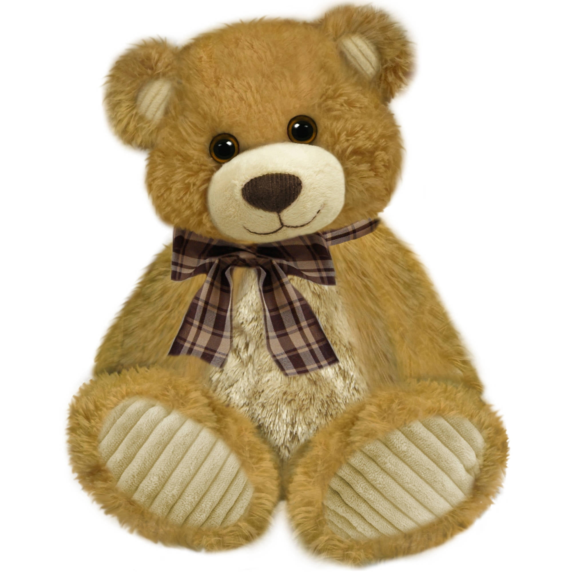 First and Main 10-inch Toby Bear, Soft Plush Stuffed Animal with ...