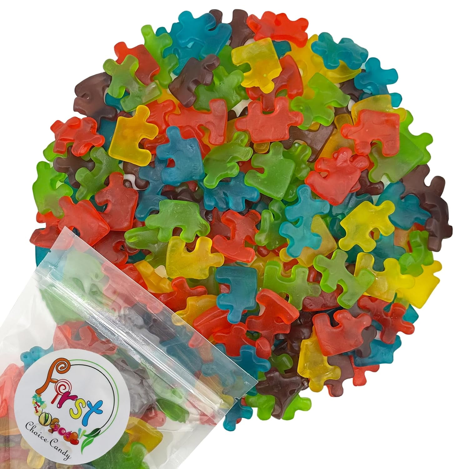 FirstChoiceCandy 3D Puzzle Gummy Candy (2 Pound ) - Walmart.com