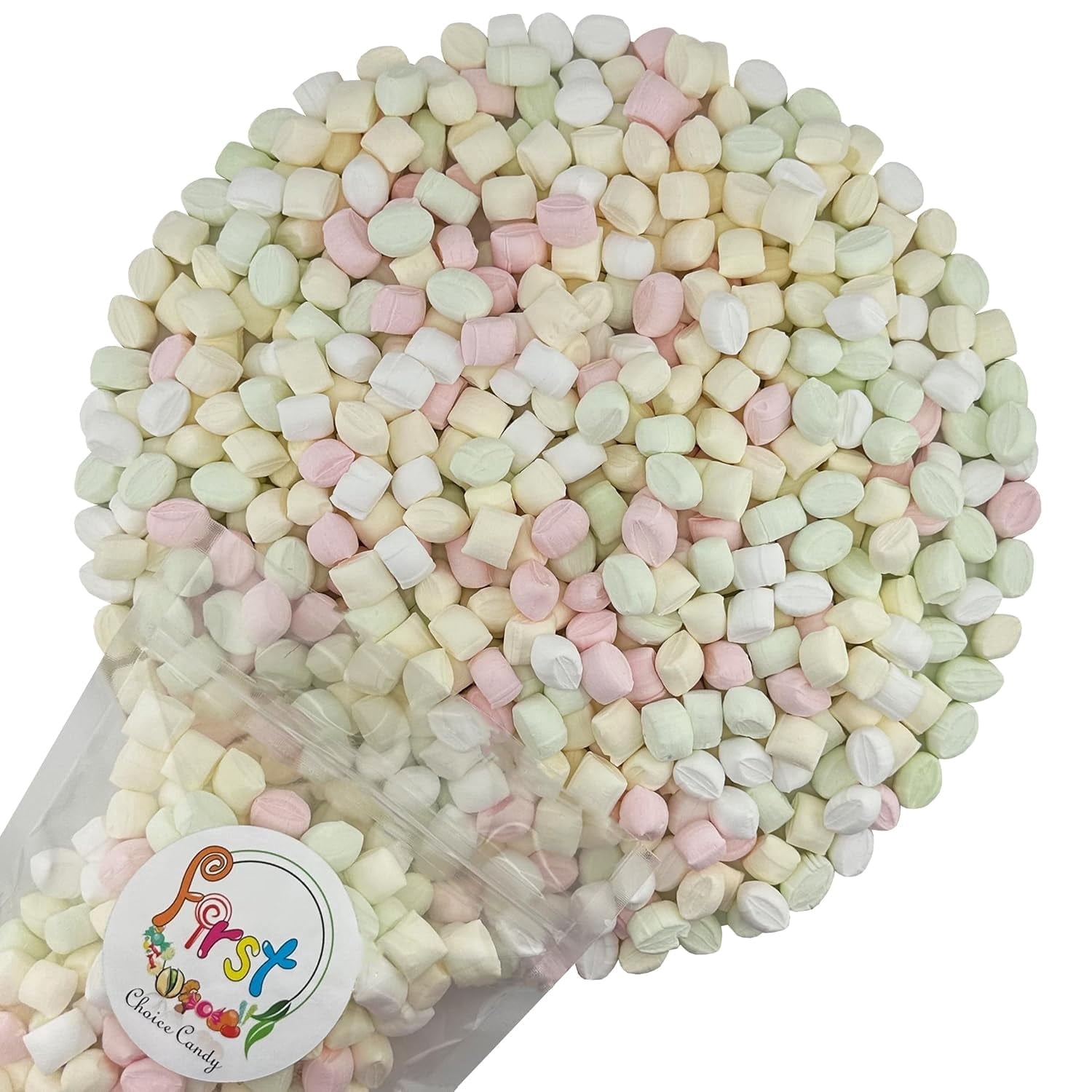 FirstChoiceCandy Assorted Pastel Color Buttermints - 5 Pound - Walmart.com