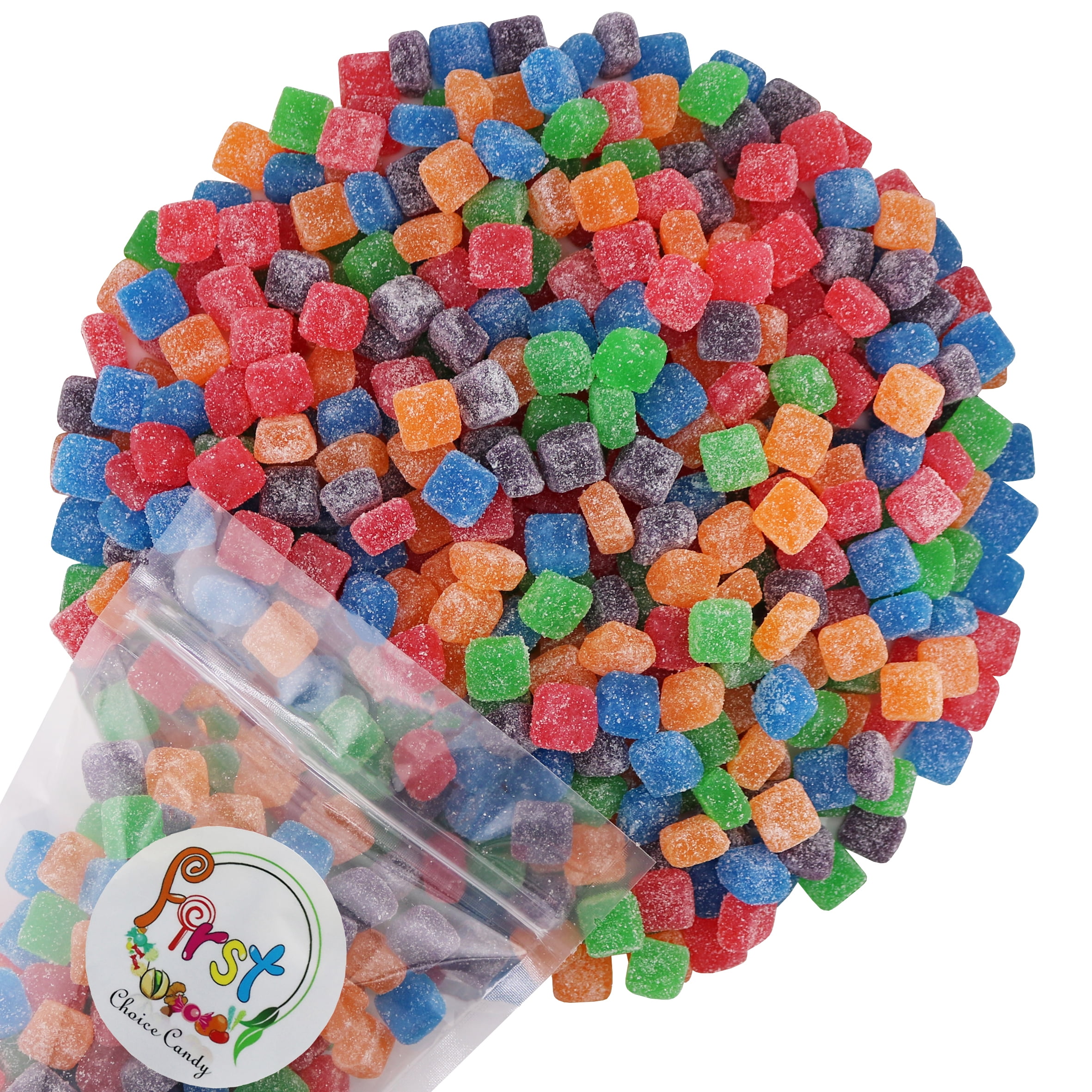 FirstChoiceCandy Assorted Sour Chewy Cubes, (2 Lb) - Walmart.com