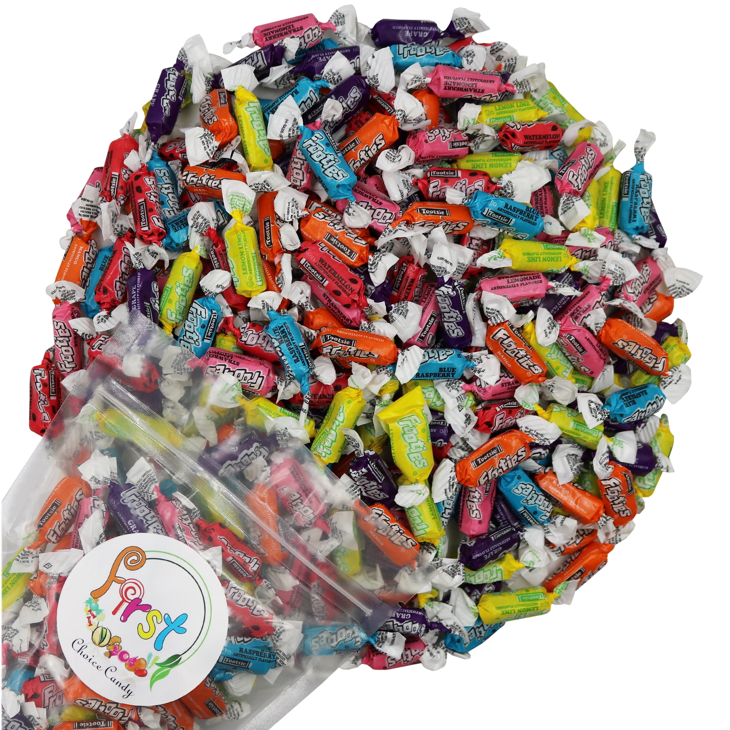 FirstChoiceCandy Assorted Tootsie Frooties Roll Chewy Candy - 5 Pound ...