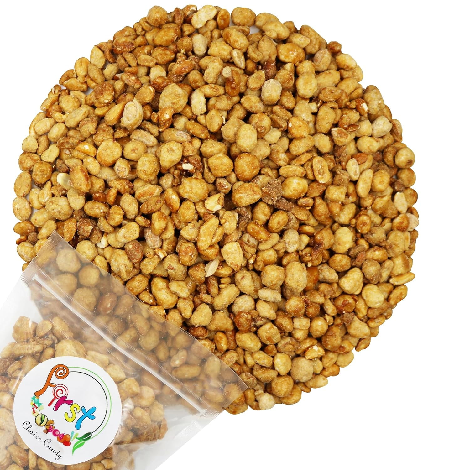 FirstChoiceCandy Butter Toffee Peanuts, Crunchy Roasted Candy Coated Peanuts (2 Pound) - Walmart.com