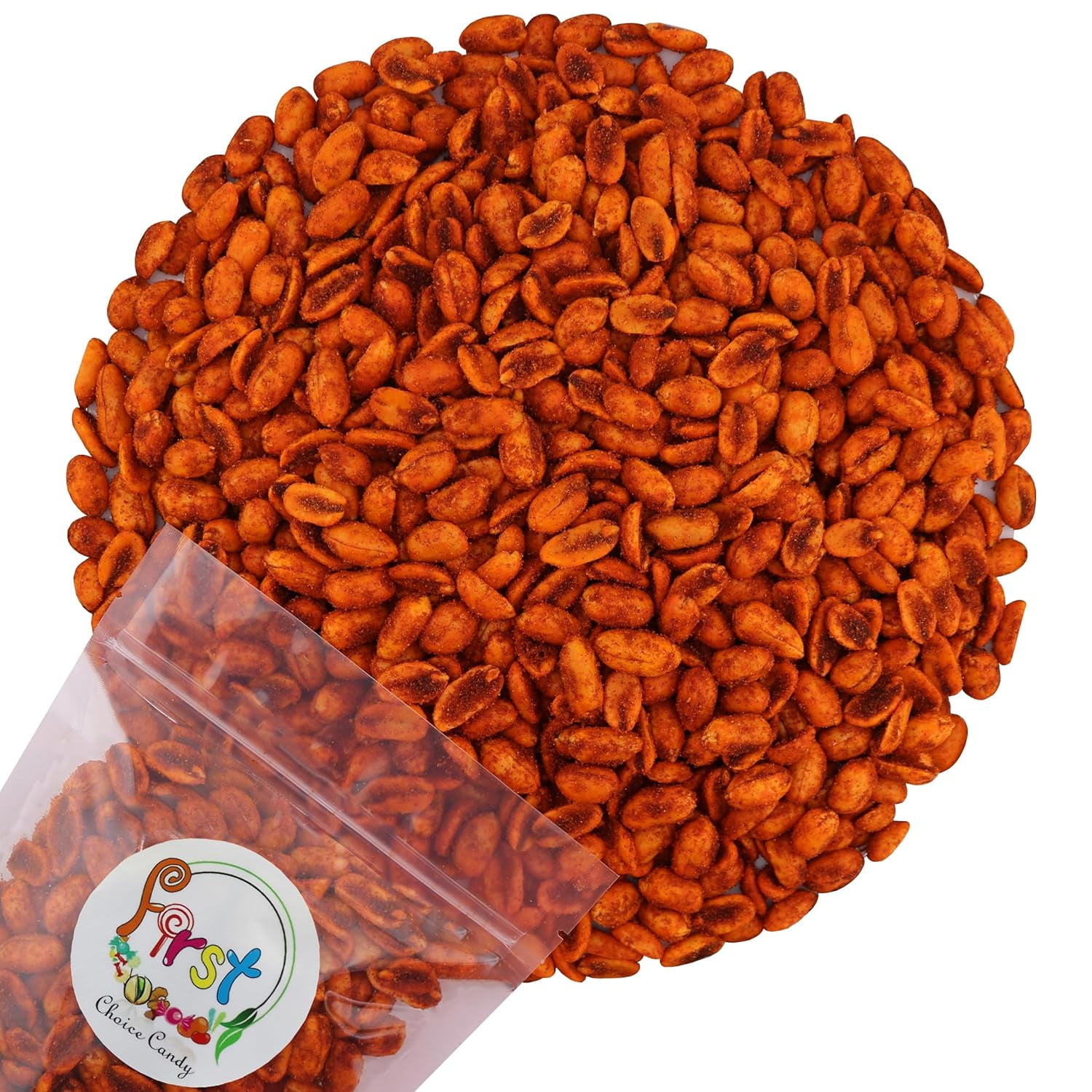 FirstChoiceCandy Chili Lemon Roasted Peanuts, Spicy & Sour Peanuts (5 Pound) - Walmart.com