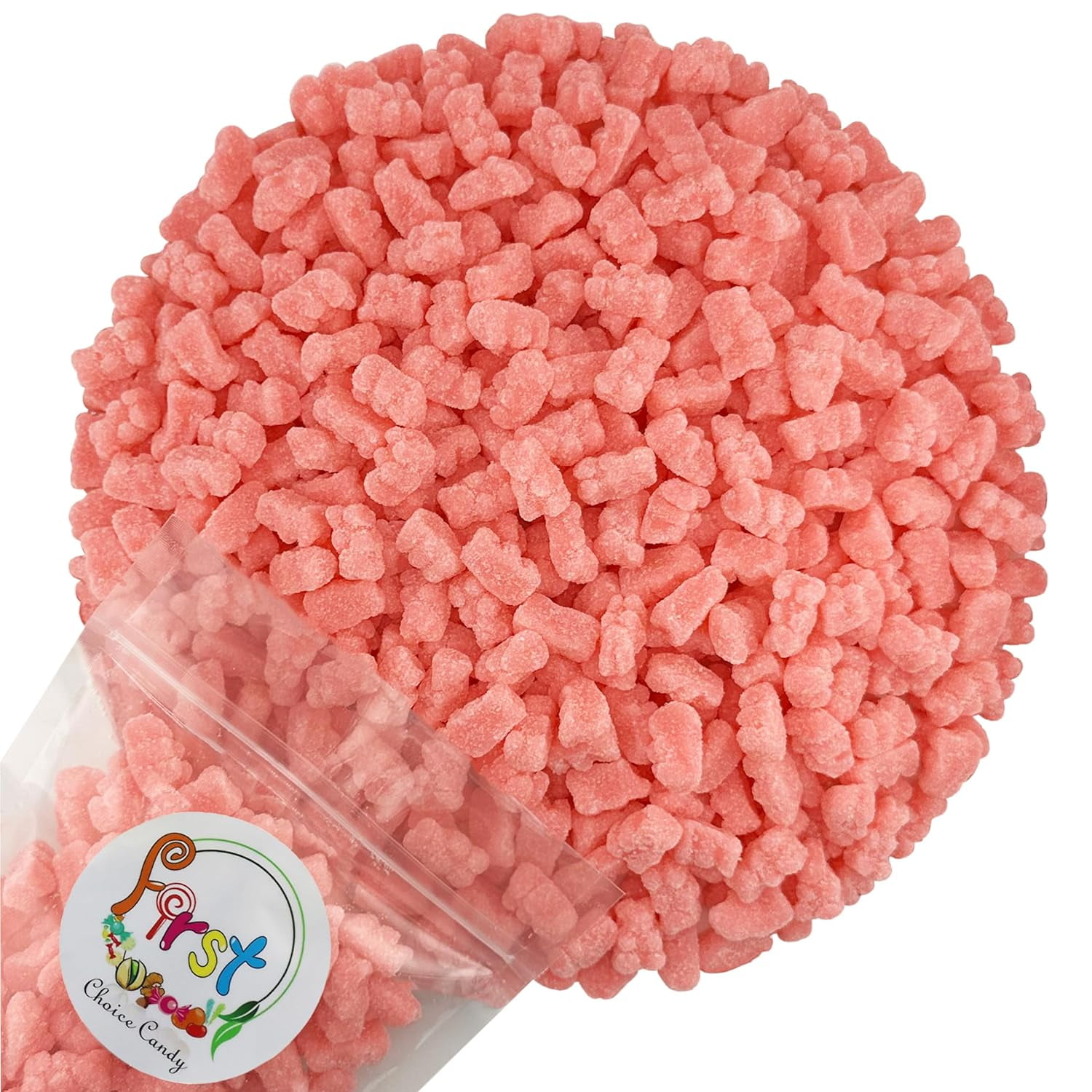 FirstChoiceCandy Fun Sour Gummy Bears (2.2 Pound , Sour Strawberry) - Walmart.com