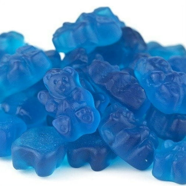 FirstChoiceCandy Gummy Bears (Blue Raspberry, 1 LB) - Walmart.com