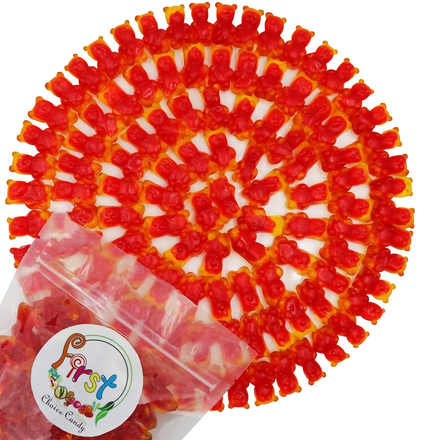 FirstChoiceCandy Gummy Bears ( Jelly Filled, 1 Pound ) - Walmart.com